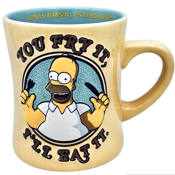 Universal | Dining | Homer Simpson 3d Coffee Tea Mug The Simpsons ...